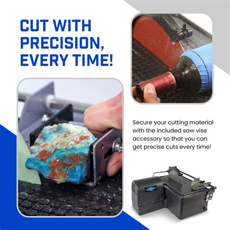 Buy Hi Tech Diamond Lapidary Equipment Slab Saw Rock Stone Glass