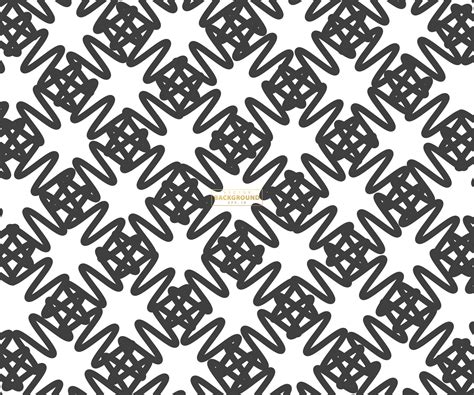 Zig Zag Lines Pattern Black Wavy Line On White Background Abstract