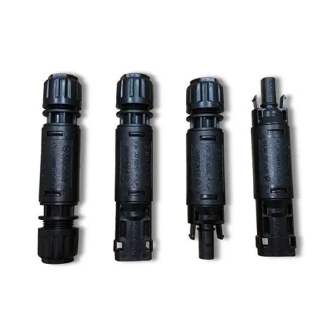 Custom Mc4 Male And Female Cable Connectors Suppliers Factories