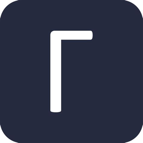 Gamma Generic Color Fill Icon