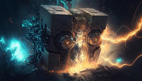 Premium Ai Image Quantum Computing Circuit With Abstract Futuristic Design Generative Ai