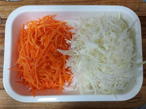 양배추 당근 라페