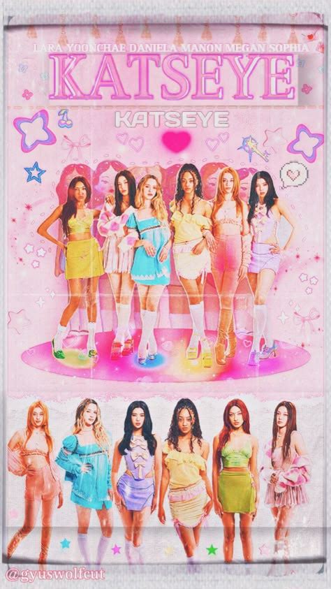 Katseye Pink Aesthetic