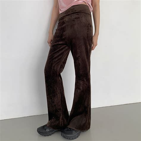 프롬비기닝 벨벳코듀로이 부츠컷 기모레깅스 팬츠 3color 코듀로이팬츠 코듀로이 코듀로이바지 밴딩팬츠 부츠컷 부츠컷트레이닝