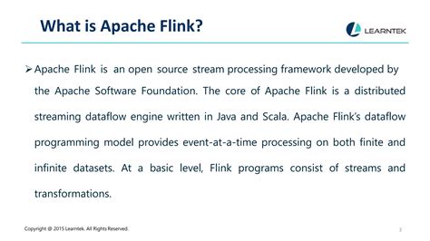 Apache Flink PPT