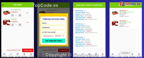 Android Java Sqlite Báo Cáo Word App Bán Trái Cây Android Có đầy