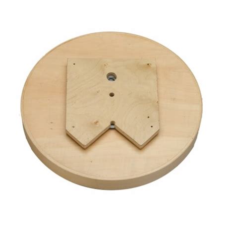 Rev A Shelf 24 Inch Wood Full Circle Corner Cabinet Lazy Susan W Steel Bearings 1 Piece Frys