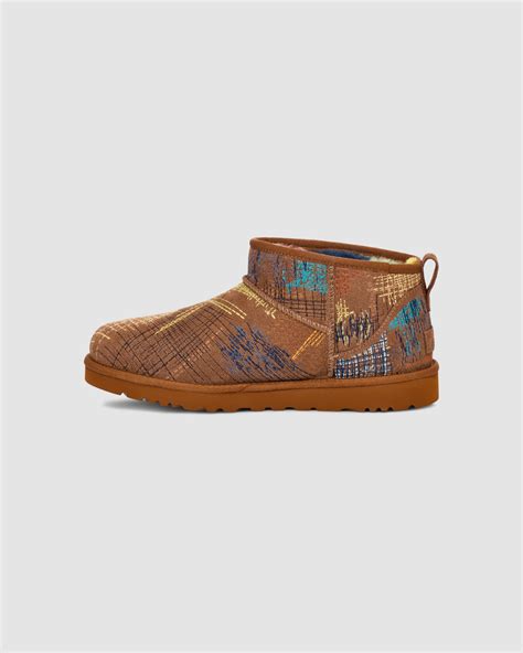 Ugg X The Elder Statesman Classic Ultra Mini Brown Ugg
