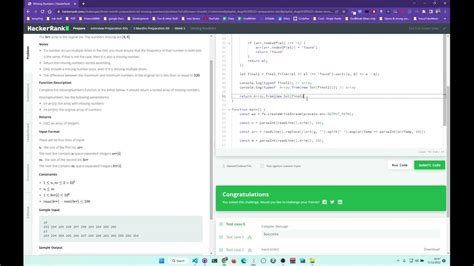 Hackerrank Bugs Missing Numbers Hacker Rank Bugs Hacker Rank Trolling Youtube