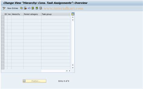 CXA5 SAP Tcode HI Assign Cons Tasks