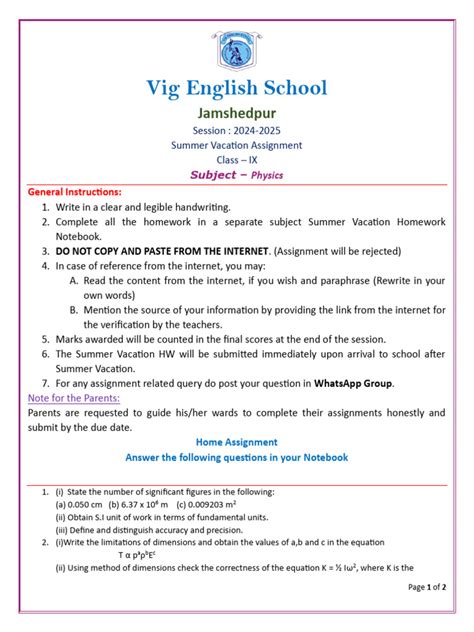 Std Xi Assignment Pdf Velocity Orbit