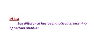 Factors Affecting Learning PDF