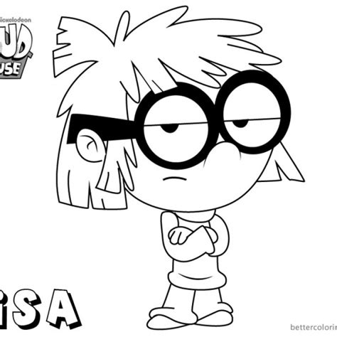The Loud House Coloring Pages Free Printable Coloring Pages