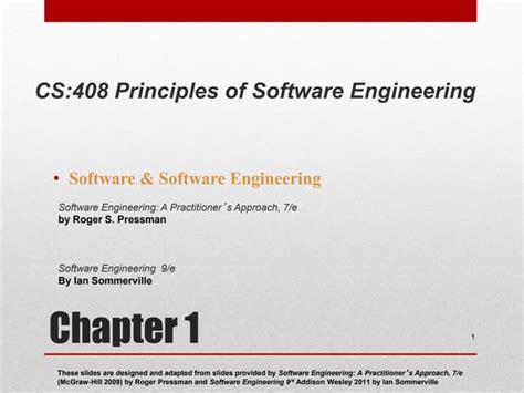 Software Engineering Lecture For Computer Sciencepdf