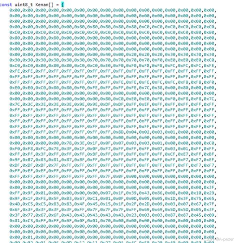 Stm32 Oled显示图片stm32 Oled显示图片 Csdn博客