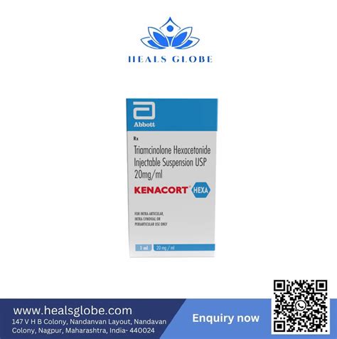Kenacort Injection 20mg Packaging Size 1 Ml At Rs 550 Piece In Nagpur Id 2854871777148