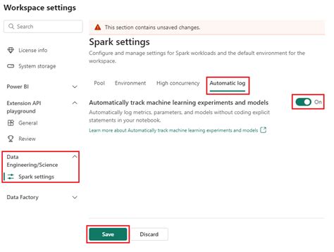 Synapse 데이터 과학에서 자동 로깅 Microsoft Fabric Microsoft Learn