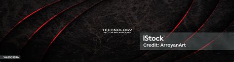 3d 검은 거친 그런 지 테크노 추상 배경 겹침 레이어 어두운 공간에 빨간색 파도 효과 장식 배너 전단지 카드 브로셔 표지 또는 웹 사이트를위한 현대적인 그래픽 디자인 요소