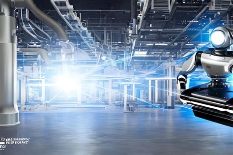 Premium Ai Image Smart Robot In Manufacturing Industry For Industry