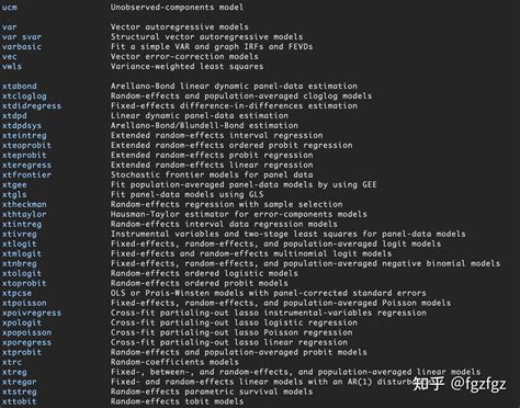 Stata 中 Mlogit 的回归结果应该怎么导出？ 知乎