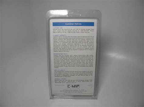 C Map NT C Card Format 2MB Memory Card NEW Max Marine Electronics