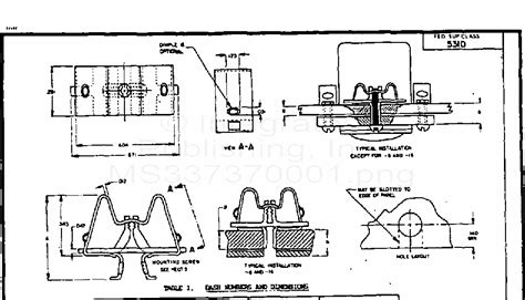 MS Nut Sheet Spring Instrument Mounting S S By Nasm MS Nut Sheet Spring Instrument Mounting S S By Nasm