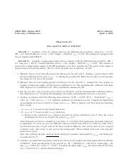 HW Pdf AEM Spring University Of Minnesota Derya Aksaray April Homework