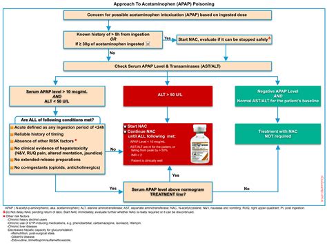 Acetaminophen Paracetamol Poisoning Recapem