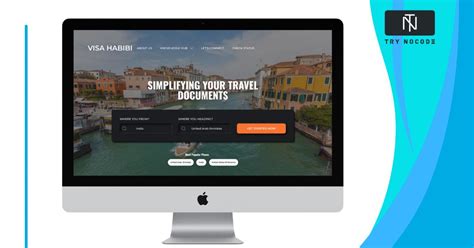 An Online Visa Guide Created Without Traditional Programming Methods