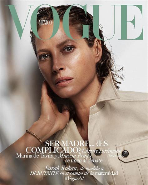 Christy Turlington Throughout The Years In Vogue Christy Turlington