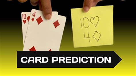 Mind Blowing Card Trick Revealed Predict Two Random Cards With Ease Youtube