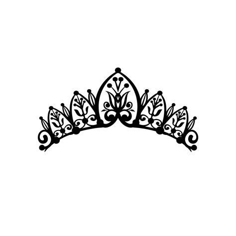 Tiara Svg Svg Cut File Car Decal Svg Instant Download Printable Vector Clip Art