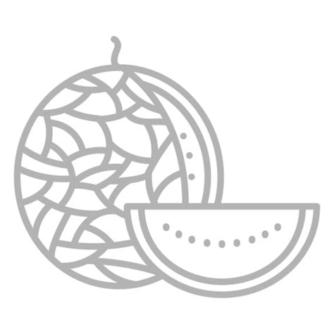 Watermelon Fruit Geometric Stroke Png And Svg Design For T Shirts