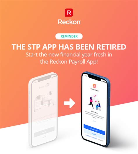 The Stp App Has Been Retired Migrate To The Reckon Payroll App