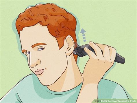 How To Give Yourself A Fade Steps With Pictures WikiHow