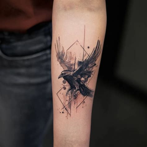 Unique Raven Tattoo Ideas Tattoobnb