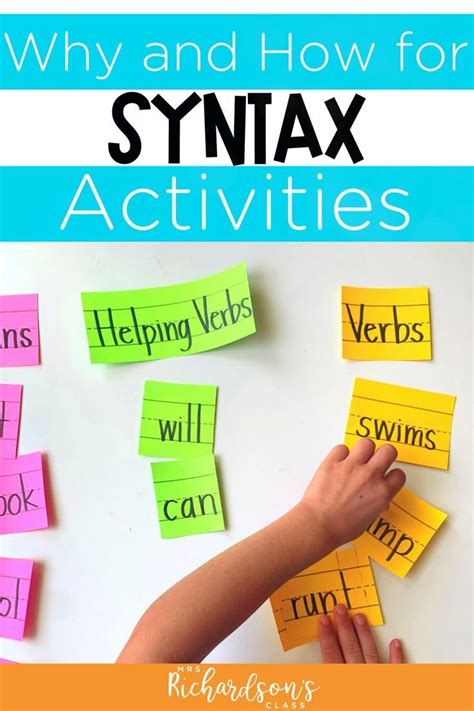 Syntax What It Is And Why It Matters In Literacy Syntax Phonics