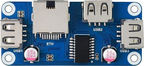Amazon Com Waveshare Ethernet USB HUB HAT B Compatible With Raspberry Pi Zero Zero W B B