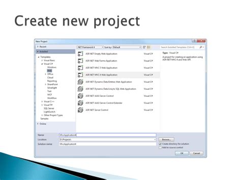 How To Create Mvc Application Pptx