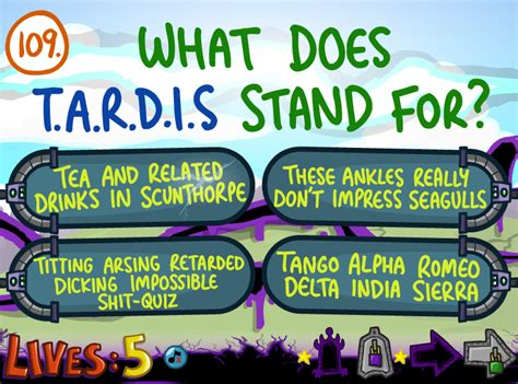 Question 109 The Impossible Quiz Book The Impossible Quiz Wiki Fandom