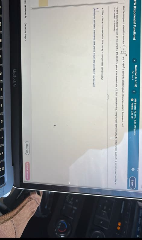 Answered Hw Exponential Functions Question 8 4 1 Helloexpert