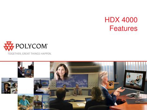 Ppt Polycom Hdx 4000™ Powerpoint Presentation Free Download Id 37465