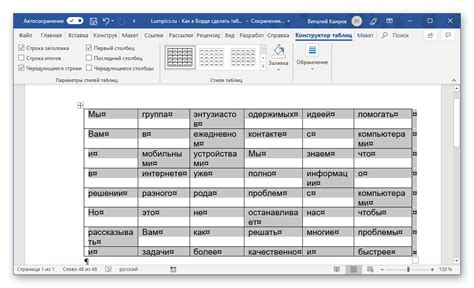 Скачать документ microsoft word таблица Word и Excel помощь в работе с программами