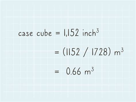 How To Calculate The Case Cube Of A Box Steps With Pictures