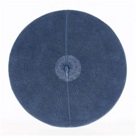 Classic Cotton Blue Beret Le Béret Français