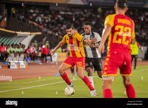 Dar Es Salaam Tunisia October 22 Mohamed Amine Ben Hmida Of Esperance And Phillippes Beni