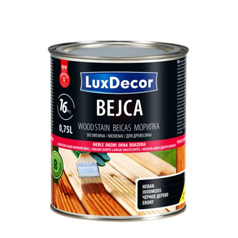 Bejca Do Drewna Heban 075 L Luxdecor Bricomarchepl