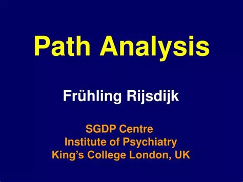 Ppt Path Analysis Powerpoint Presentation Free Download Id 6672215