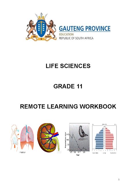 Gr 11 Life Sciences Remote Learning Workbook Term 3 Life Sciences Grade 11 Remote Learning