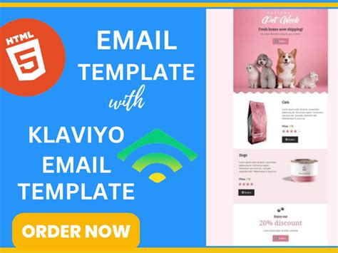 HTML Email Template Design Klaviyo Email Design And Redesign Upwork